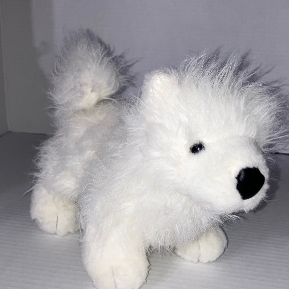 GANZ | Toys | Ganz Webkinz Samoyed Siberian Soft White Fluffy Long ...